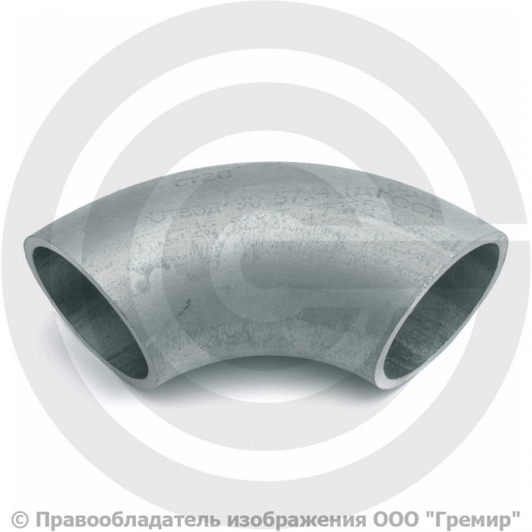 Отвод 108х4 (Ду-100) оцинкованный 90 градусов ГОСТ 17375 купить в ...